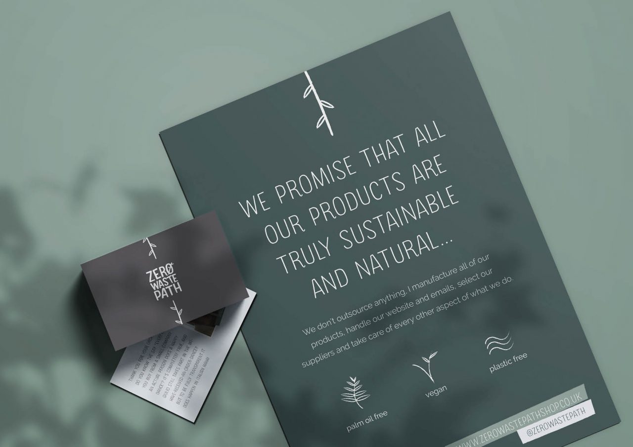 Sustainable Branding for Zero Waste Path | Sustainable Design