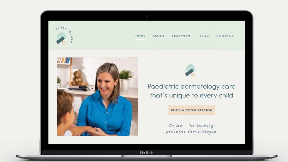 Dermatologist Brand Identity Design | Creative Wilderness